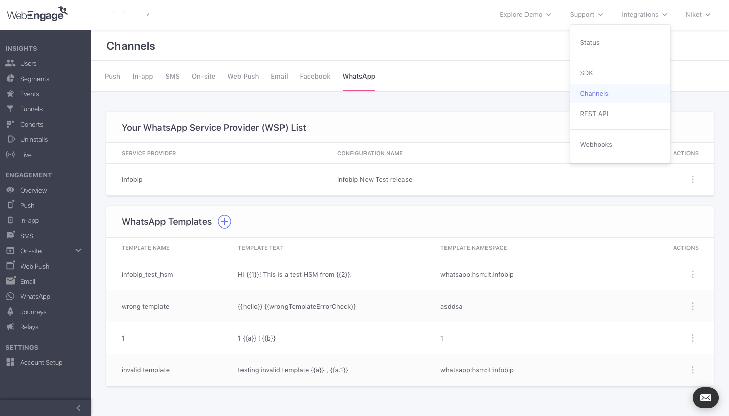 WebEngage Introduces WhatsApp as an Engagement Channel